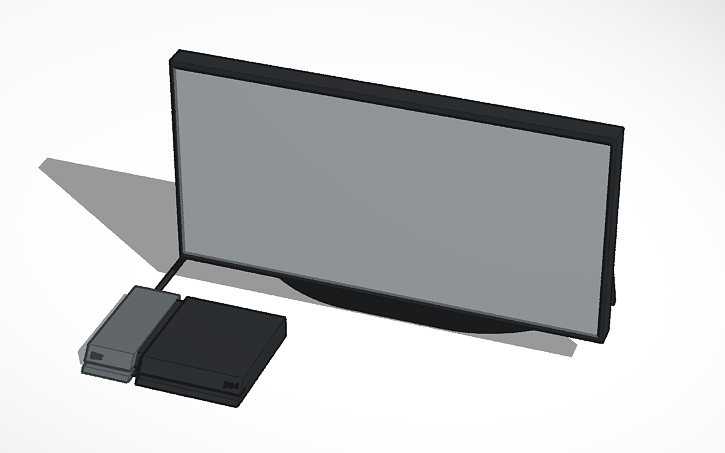 3D design PS4 - Tinkercad