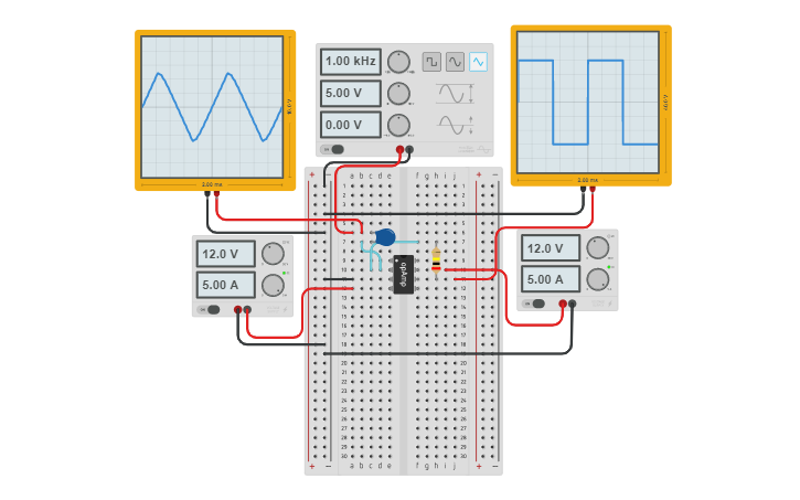 Circuit Design Aec Lab Experiment 8 I Tinkercad