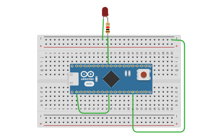 Circuit Design Built In Led Blink Tinkercad