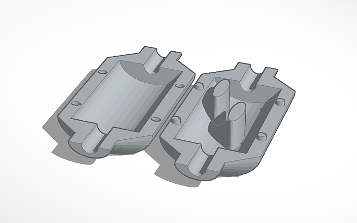 3d Design Cable Conector Tinkercad