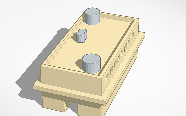 3D design Mall for my city ramirodemaeztu - Tinkercad