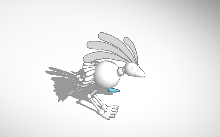3D design Vogel | Tinkercad