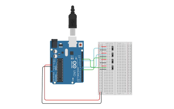 Circuit design Switch Conversion Game Week 7 - Tinkercad