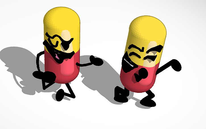 3D design The Daily Object Show: Despacito Pill - Tinkercad