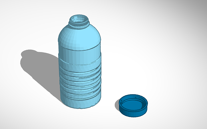 3D design Do-It-Yourself Bottle - Tinkercad