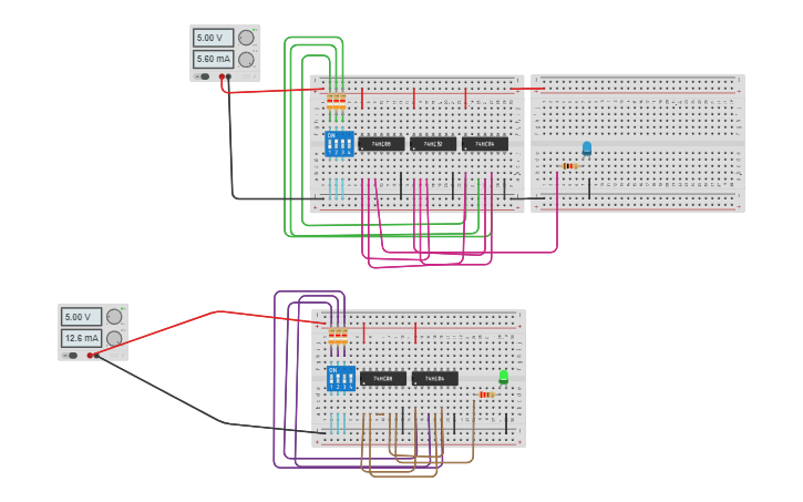 Circuit design CIRCUITOS PREGUNTA 2-INFORME 3 - Tinkercad
