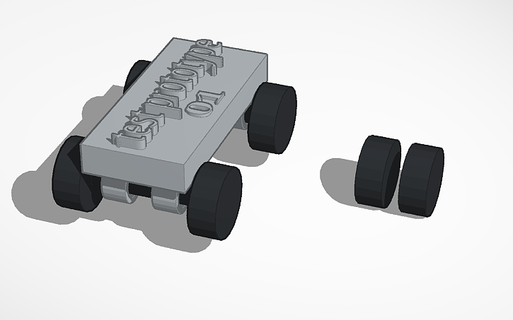 3D design Car prototype - Tinkercad