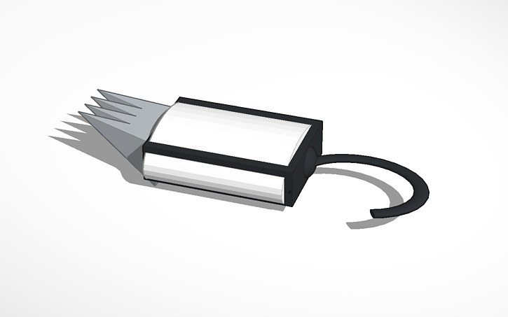 3D design Hair Clipper - Tinkercad
