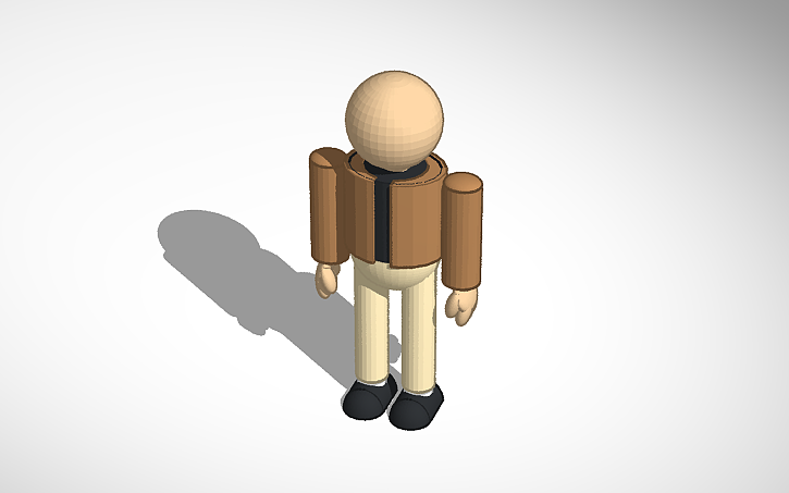 3D design Man - Tinkercad