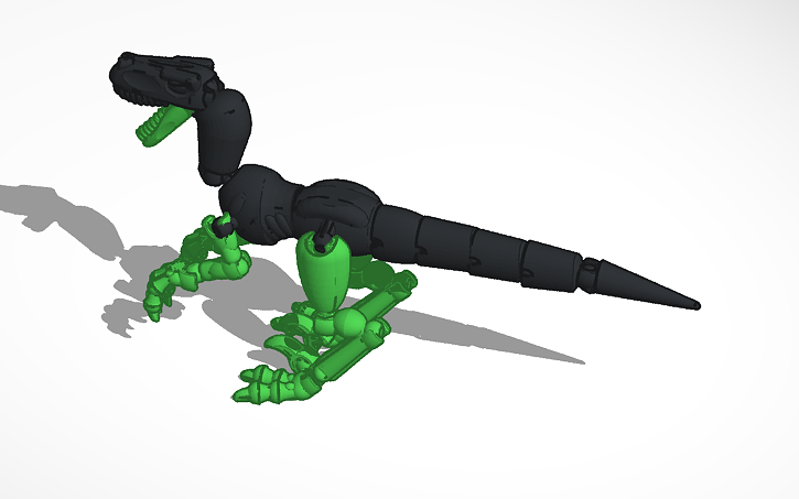3D design Dinosaur - Tinkercad