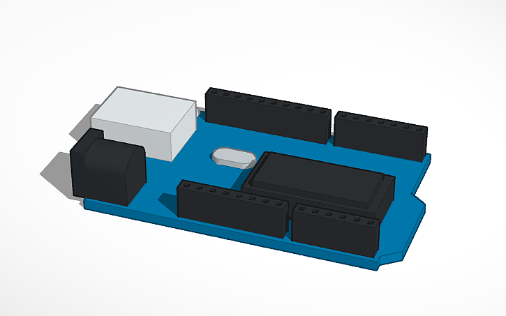 3d Design Arduino Uno R3 Tinkercad 7174