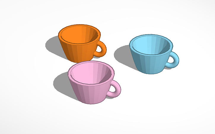 3D design Fincan - Tinkercad