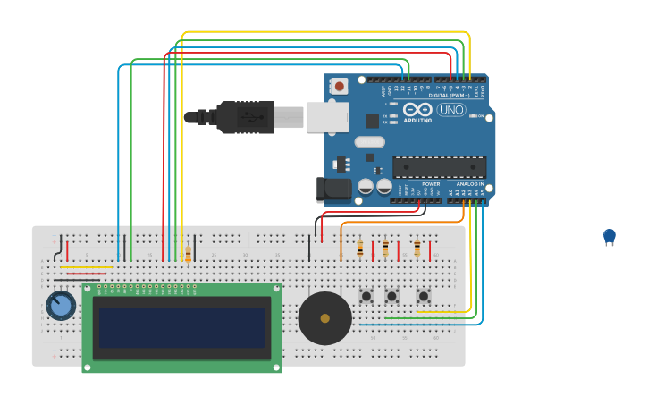 Circuit design Timer | Tinkercad