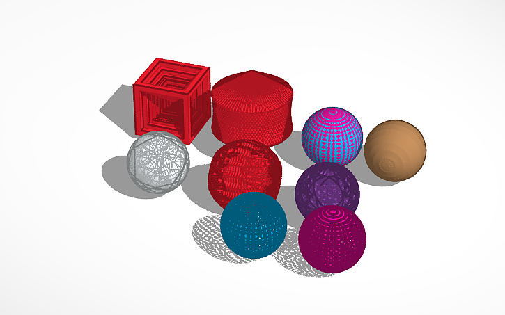 3D design Weird Shapes | Tinkercad