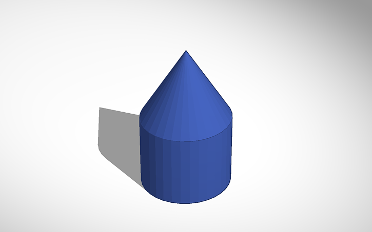 3D design cone | Tinkercad