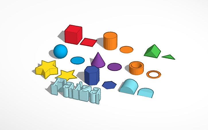 3D design 2D and 3D shapes | Tinkercad