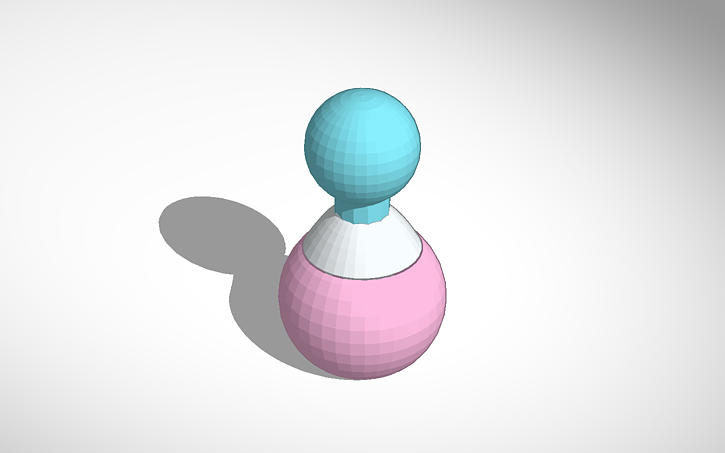 3D design #Ogo bulb - bulb #Popcorn | Tinkercad