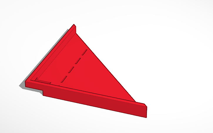 3D design Right Angle Square - Tinkercad