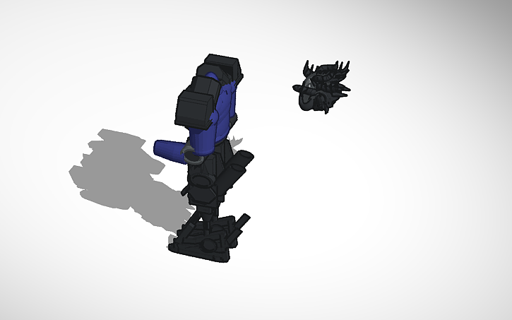 3D design leg - Tinkercad