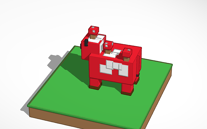 3D design Mooshroom - Tinkercad