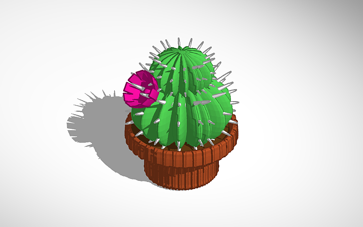 3d Design Duplicate Cactus Tinkercad