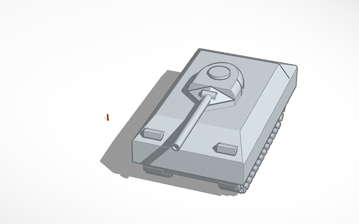 3D design Tank | Tinkercad