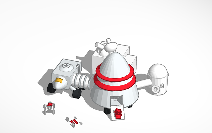 3D design MARS BASE\ | Tinkercad