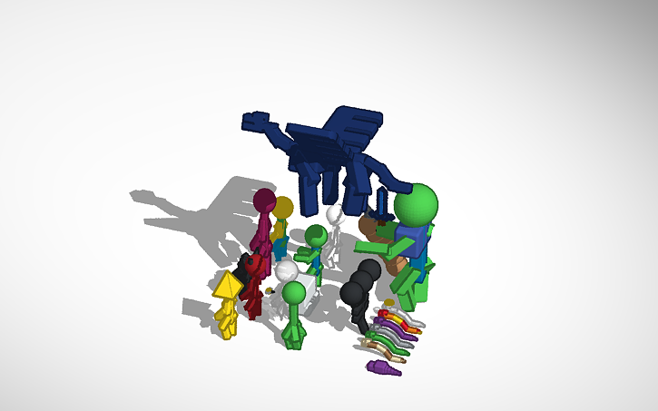 3D design master monsters | Tinkercad