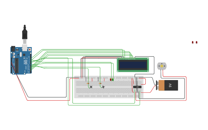 Circuit design курсач RFID - Tinkercad