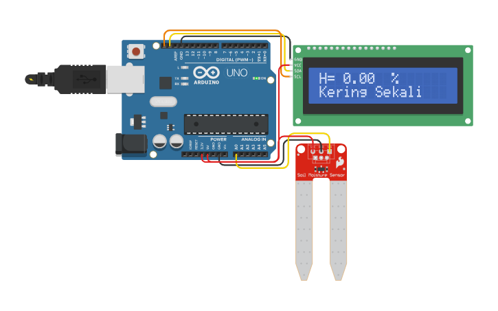 Circuit design TUGAS 4 - Tinkercad