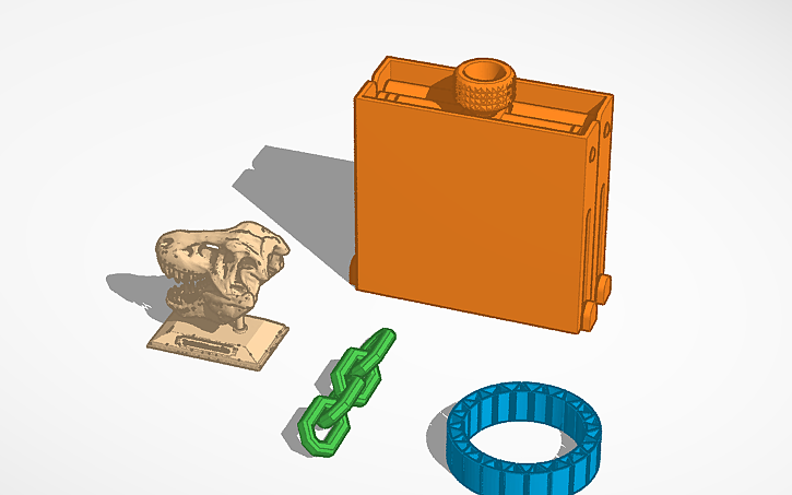 3d Design Activity 3 Example Objects Tinkercad