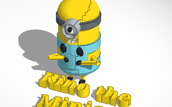3D design My minion | Tinkercad