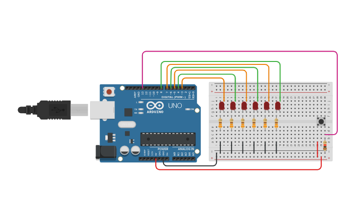 Circuit design Atividade 02 Pos - Tinkercad