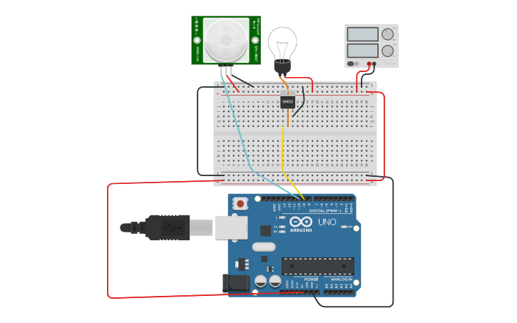Circuit design Parcial_B | Tinkercad