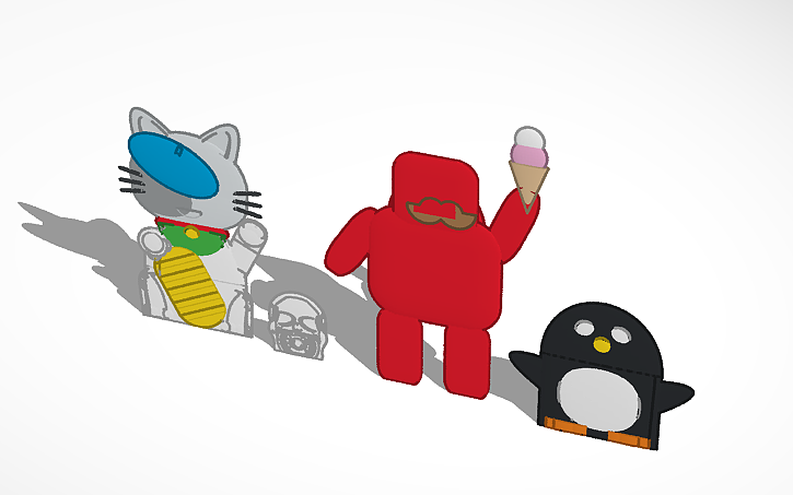 3D design flat is fun | Tinkercad