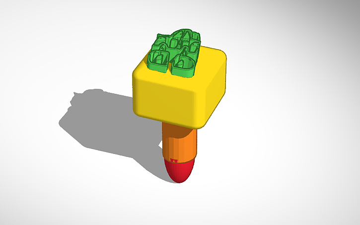 3D design Stamp#ELC | Tinkercad