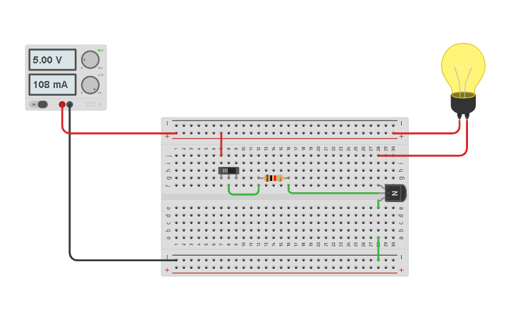 Circuit design exemplo_lampada | Tinkercad
