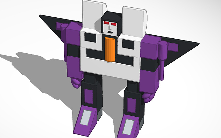 3D design Transformers Skywarp - Tinkercad