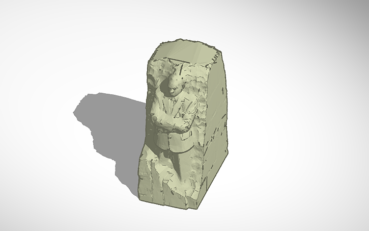 3D design MLK Statue by graphicsforge | Tinkercad