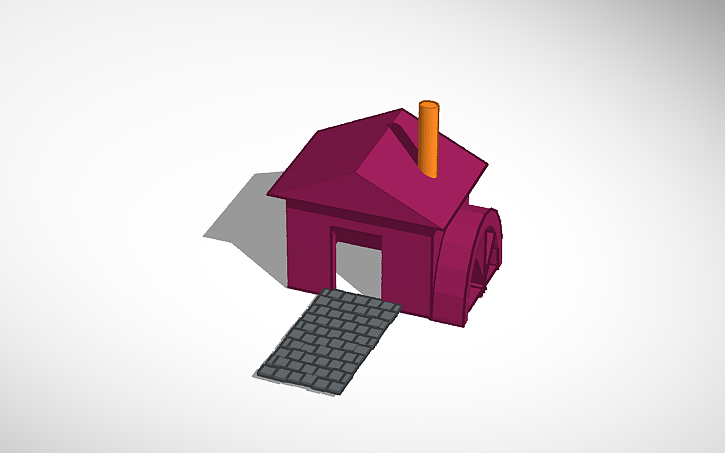 3D design Water Mill | Tinkercad
