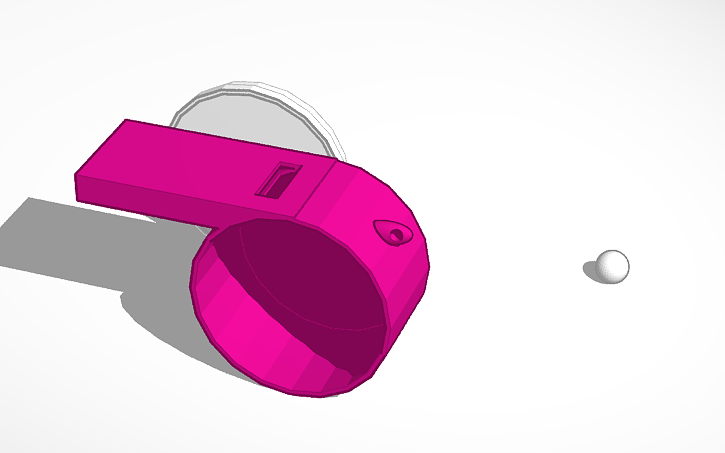 3D design A Whistle | Tinkercad