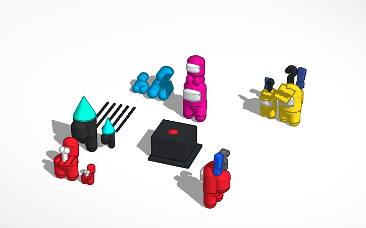 3D design Among us of new makeover | Tinkercad