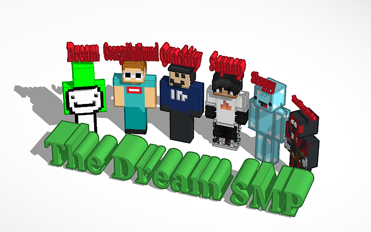 3D design The Dream SMP - Tinkercad