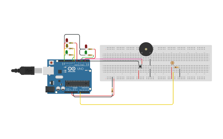 Circuit design Trabalho LIP 10pts - Tinkercad