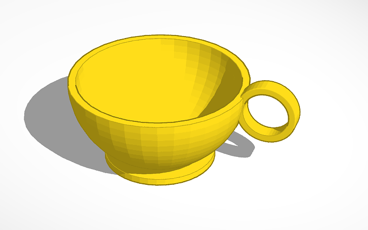 3D design Tea Cup TECH | Tinkercad
