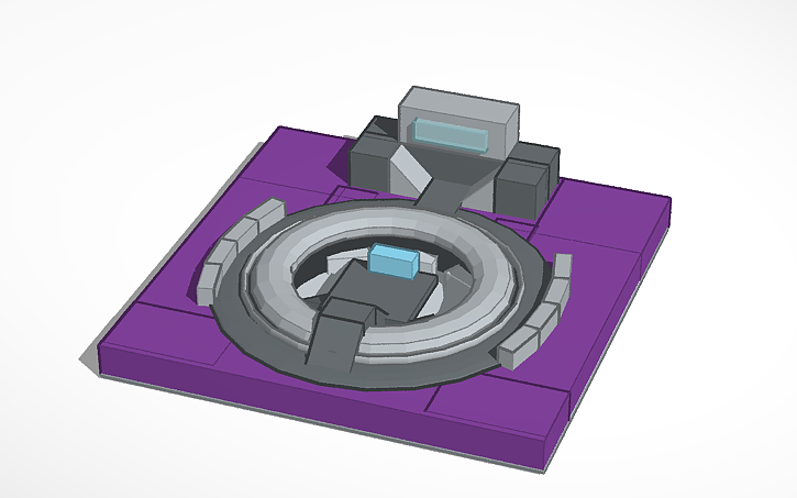 3D design CoD Zombies Die Maschine Cyclotron | Tinkercad