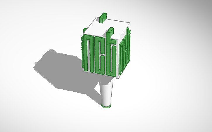3D design 이경은의 NCT 응원봉(2019) - Tinkercad