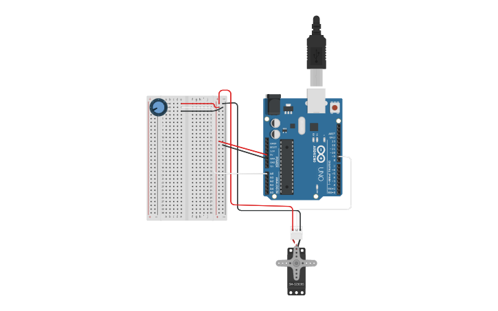 Circuit Design Arduino Tinkercad