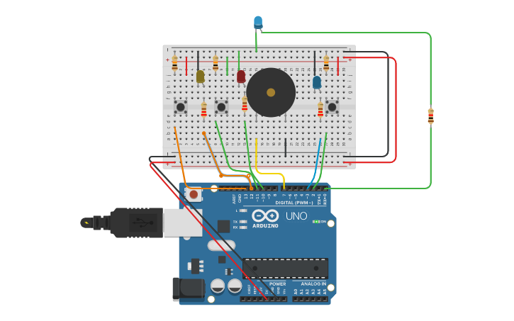 Circuit design Terrific Duup-Fyyran | Tinkercad