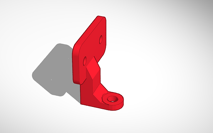 3D design L0Cost Robot Line Follower Camera Mount - Tinkercad